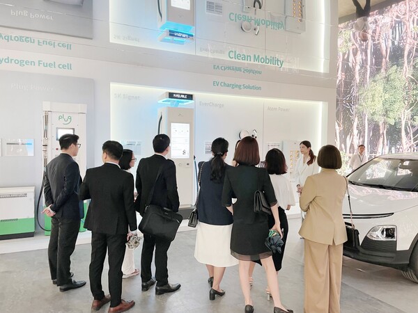 SK시그넷, VIIE 2023서 400kW급 초급속충전기V2전시