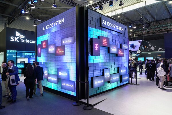 MWC24서 AI 전시 SKT 전시관 나흘 간 7만명 방문하며 성황
